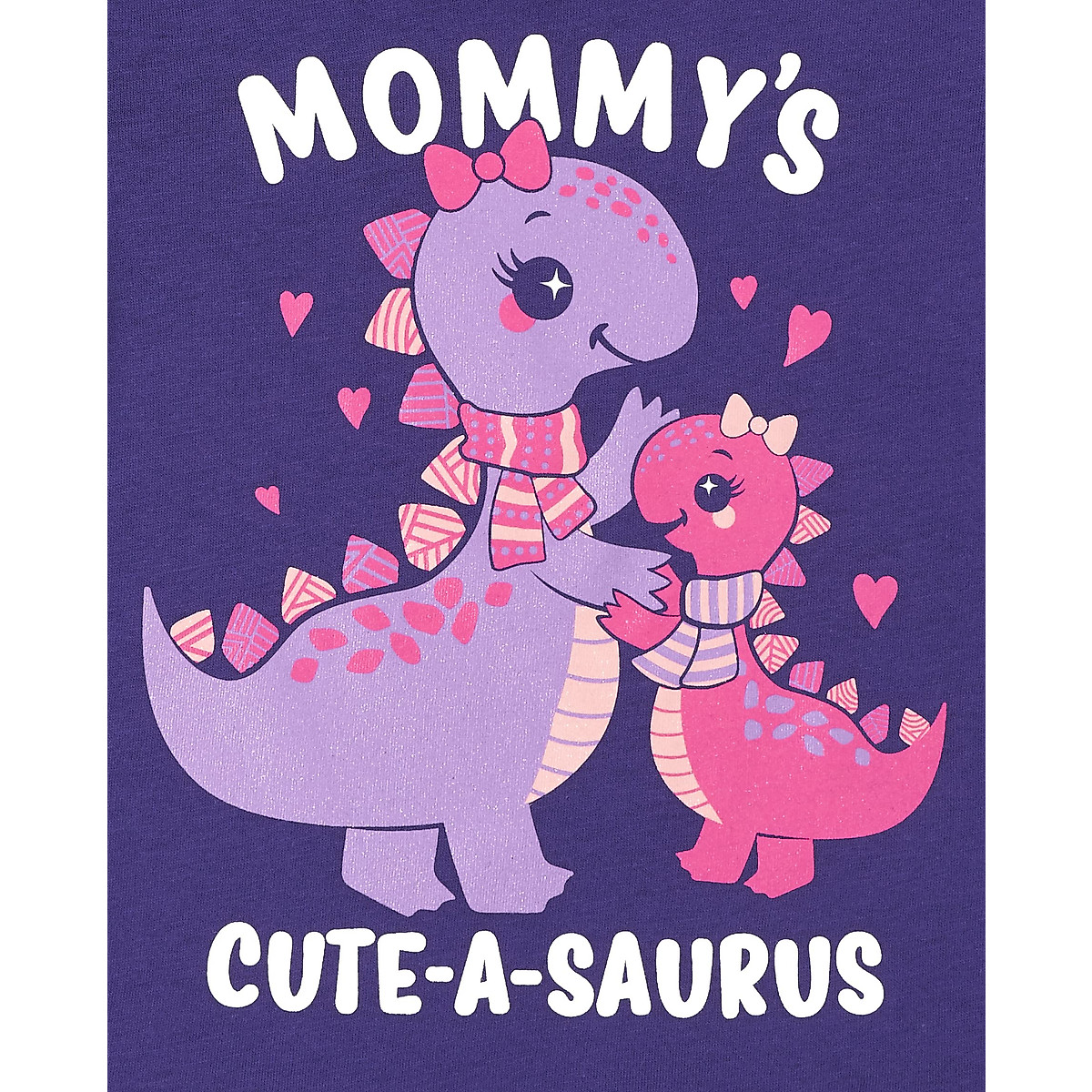 The Children's Place baby girls The Children's Place and Toddler Long Sleeve Graphic T- 2-pack T Shirt, Mom/Animal, 18-24 Months US