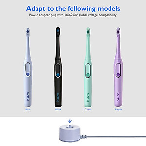 Czepa HUM Toothbrush Charger Compatible with HUM Colgate Smart Electric Toothbrush Kit, Travel Charging Base for hum Sonic Toothbrush Power Adapter Cord