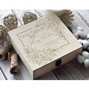 1st Birthday Commemorative Chest: Personalized 18th Birthday Capsule, Exclusive Keepsake Box, Baby's Milestone Library, Unforgettable Wedding Anniversary Tribute