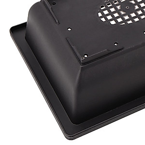 MOUYAT 15 PCS 8.9 Inch Bonsai Training Pots, Rectangular Plastic Bonsai Tree Growing Large Planter Pot for Plants, Garden, Yard, Office, Balcony, Home Decoration