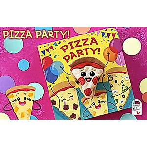 Pizza Party! Finger Puppet Board Book for Little Pizza Lovers, Ages 1-4 (Children's Interactive Finger Puppet Board Book)