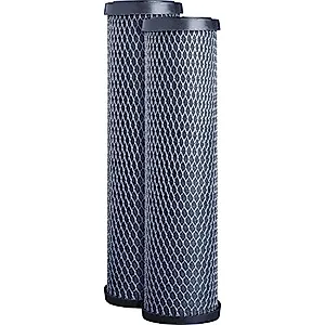 CFS – 2 Pack Carbon Block Water Filter Cartridges Compatible with FXWTC, 3WH-STDCW-F02, GXWH04F, GXWH20S Models – Remove Bad Taste & Odor – Whole House Replacement Filter Cartridge