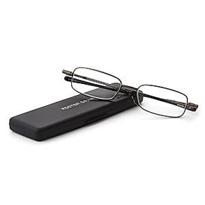 Foster Grant Gavin Fold-Flat Micro Reading Glasses, Unisex