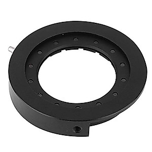 Iris Diaphragm, Microscope Iris Adapter Aperture Adjustable Lens Optical Diaphragm for Microscope (SK25 with Bas)