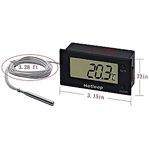 Hotloop Digital Oven Thermometer Heat Resistant up to 572°F/300°C