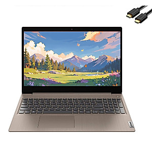 Lenovo IdeaPad 3 15.6" FHD (1920x1080) Anti-Glare Business Laptop (Intel Core i7-1065G7, 16GB DDR4 RAM, 256GB SSD, Iris Plus Graphics) French-Canadian Keyboard, Windows 10 + IST HDMI Cable