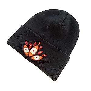 ASVP Shop Amphibia Darcy Embroidered Beanie Black