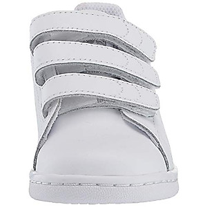 adidas Originals Kids Stan Smith Sneaker, White/White/Black, 9 US Unisex Toddler