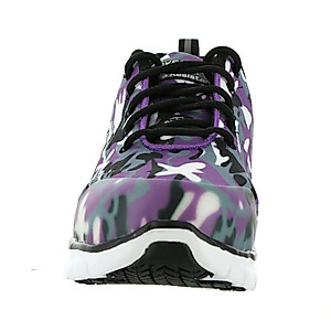 Skechers Work Sure TrackSaivy Sneaker Womens Oxford 9 BM US PinkMulti