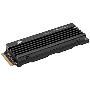 Corsair MP600 PRO LPX 1TB M.2 NVMe PCIe x4 Gen4 SSD - Optimized for PS5 (Up to 7,100MB/sec Sequential Read & 5,800MB/sec Write Speeds, High-Speed Interface, Compact Form Factor) Black