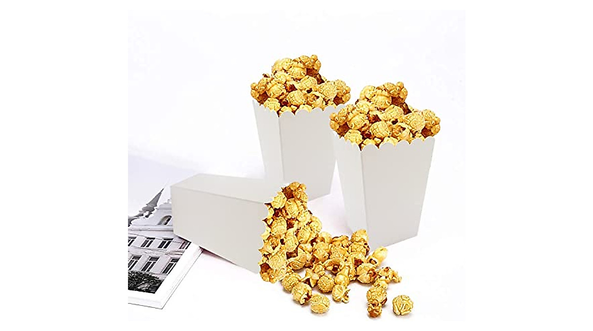 36 Pack Mini Popcorn Boxes for Movie Nights & Parties