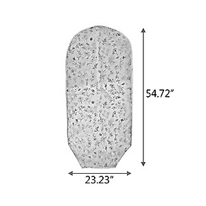 LiXiongBao Standing Round Fan Dust-Proof Cover,Electric Fan Dust Cover Guard Protector Electrical Appliances Plastic Guard household Floor Fan Cover Protective Cover,Floor Fan Not Included