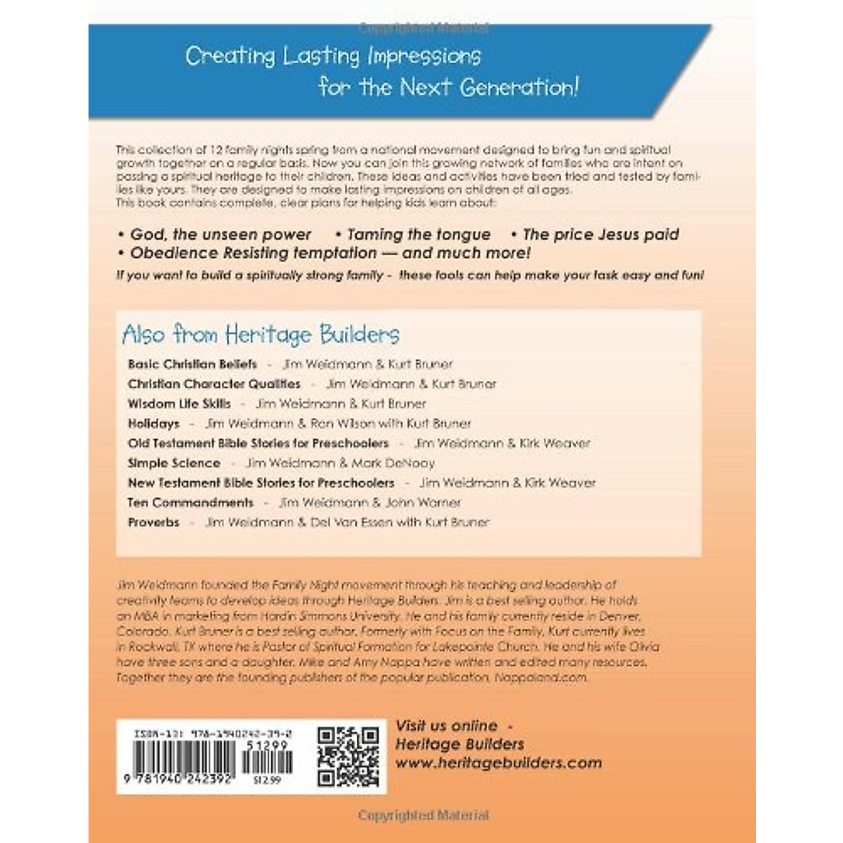 Family Nights Tool Chest: Introduction