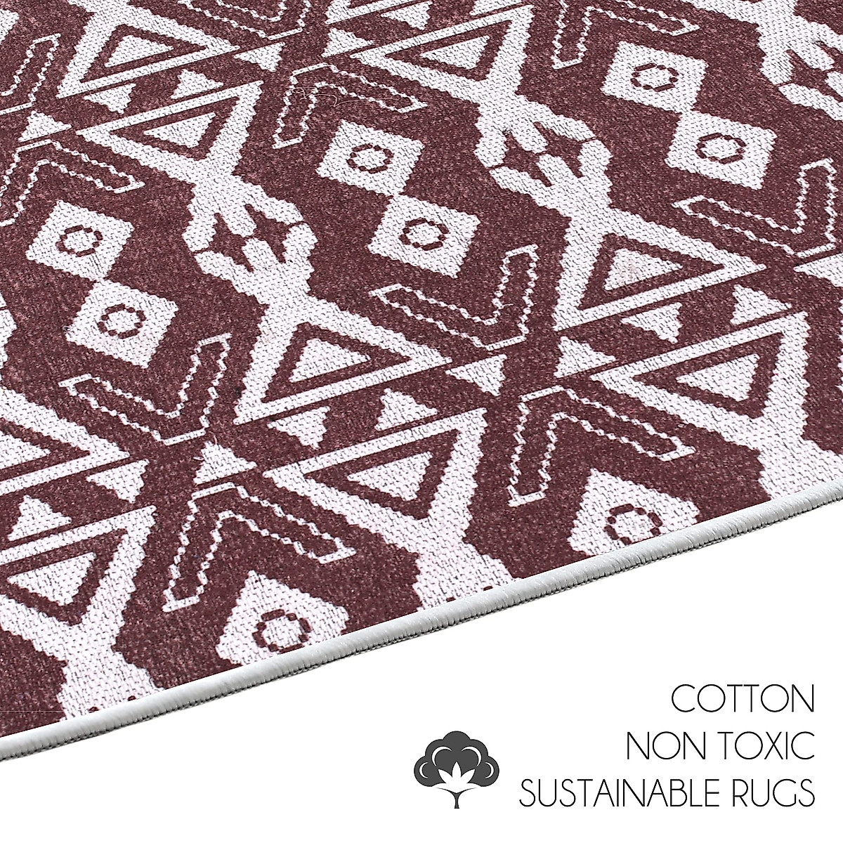 Sussexhome Under Sink Mat - Ultra-Absorbent Cotton Shelf Liners for Kitchen Cabinets - Non-Slip, Waterproof Backing - Machine Washable Surface Protector - Durable Cover, Customizable, Easy to Cut