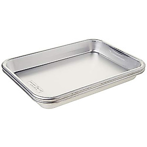 Nordic Ware Burger Serving Trays-2 Piece Set, Aluminum