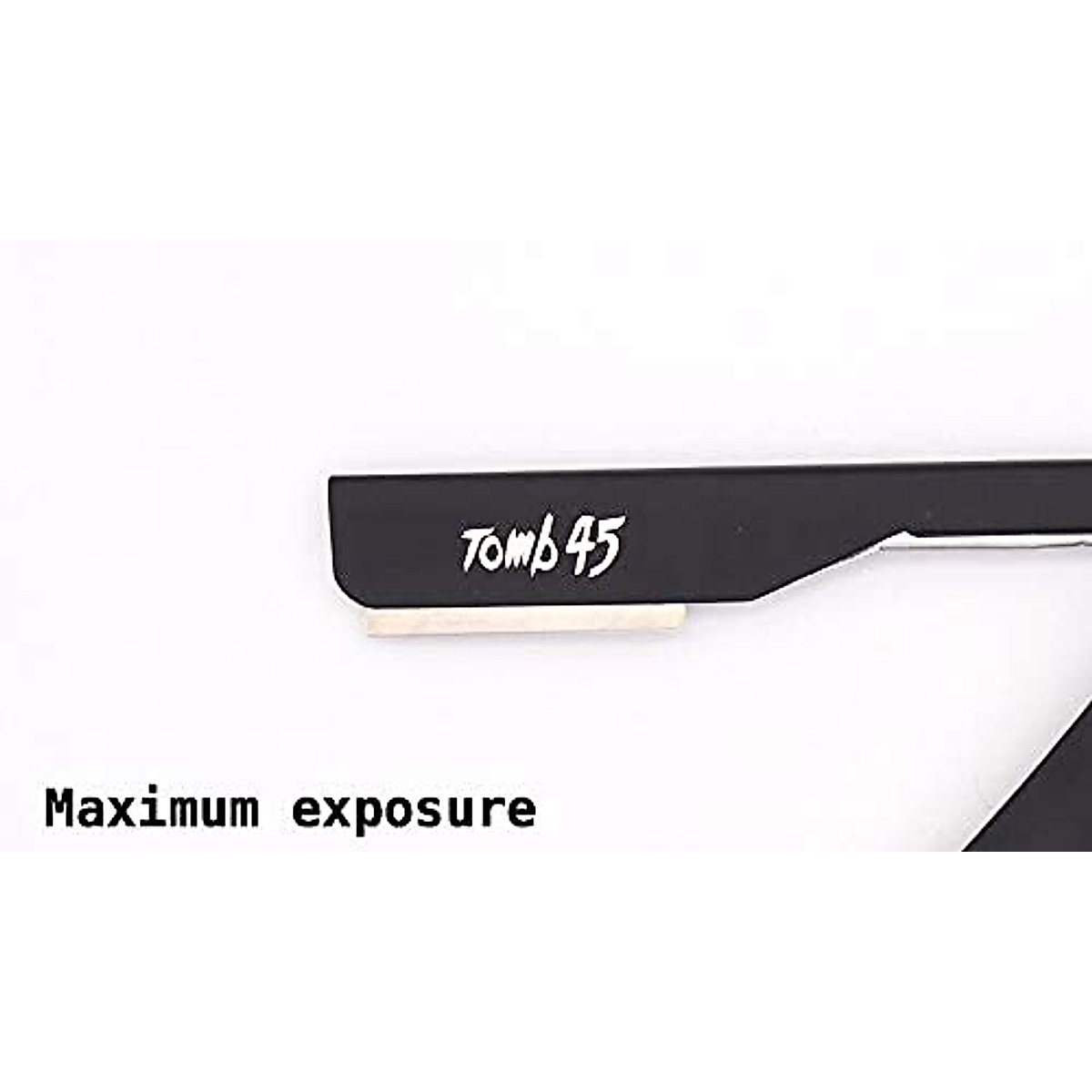 Tomb45 Triple Cartridge Shaving Kit (Triple Cartridge Razor Handle PLUS 2 Shave Gels)