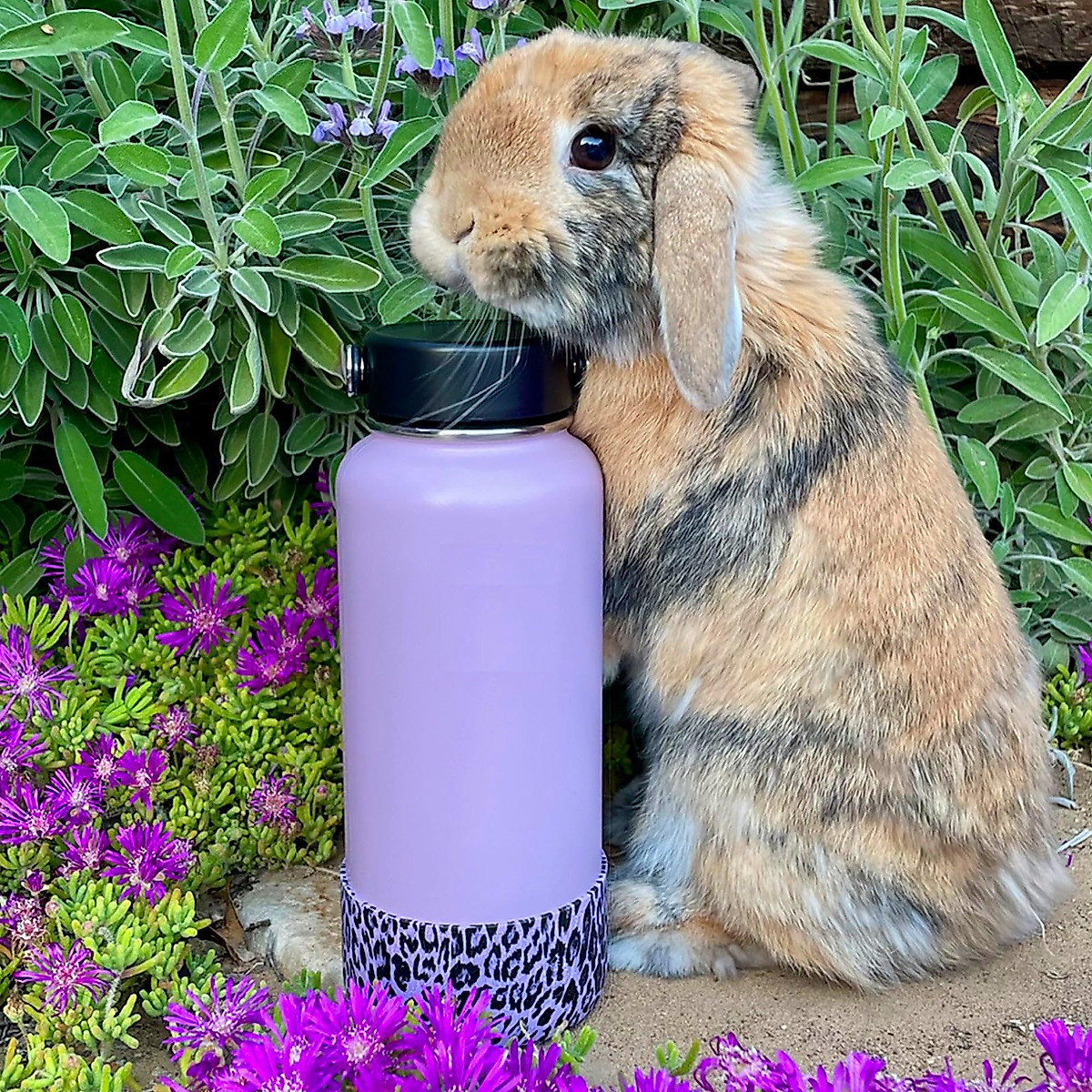 REUZBL Protective Silicone Bottle Boot for Owala FreeSip 40 oz, Hydro Flask 32-40 oz, Iron Flask, Takeya, Thermoflask, and Similar Wide Mouth Water Bottles, Protective Bottle Accessory