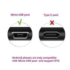 Gfytdxe Mini Cell Phone Fan - Colorful and Powerful 2-in-1 Fan Compatible for iPhone, iPad, Android Smartphone,Tablet - Cell Phone Summer Accessories - (6-Pack)