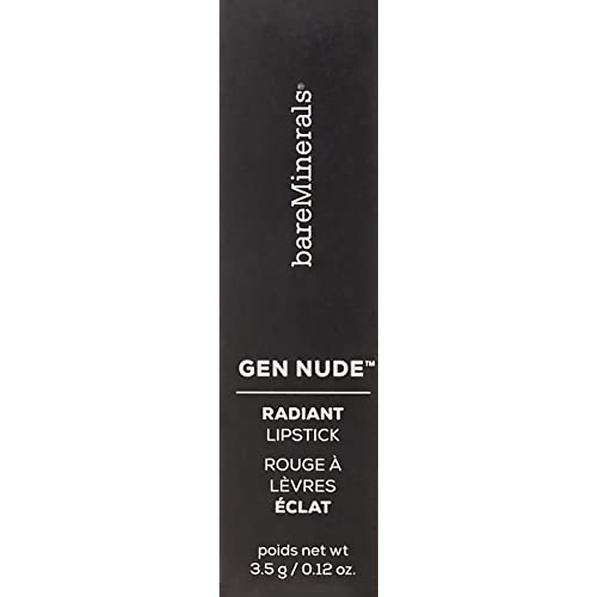 Bareminerals Gen Nude Radiant Lipstick - Nudist, 0.12 Oz
