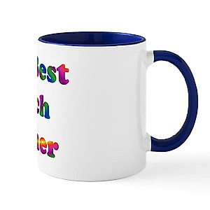 CafePress World's Best Speech Teacher Mug Ceramic Coffee Mug, Tea Cup 11 oz