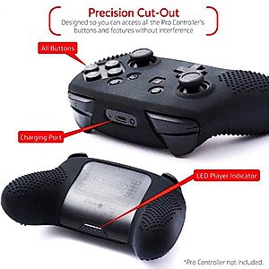 Switch Pro Controller Skin 4 Pack Soft Camouflage Silicone Cover Case Skin for Switch Pro Controller (4 Pack)