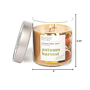 Signature Soy Lidded Autumn Harvest Scented Candle