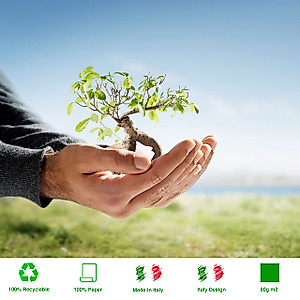 arkamii premium wrapping paper set of 4 sheets size 39 x 27 inch travel paris (18-9239)