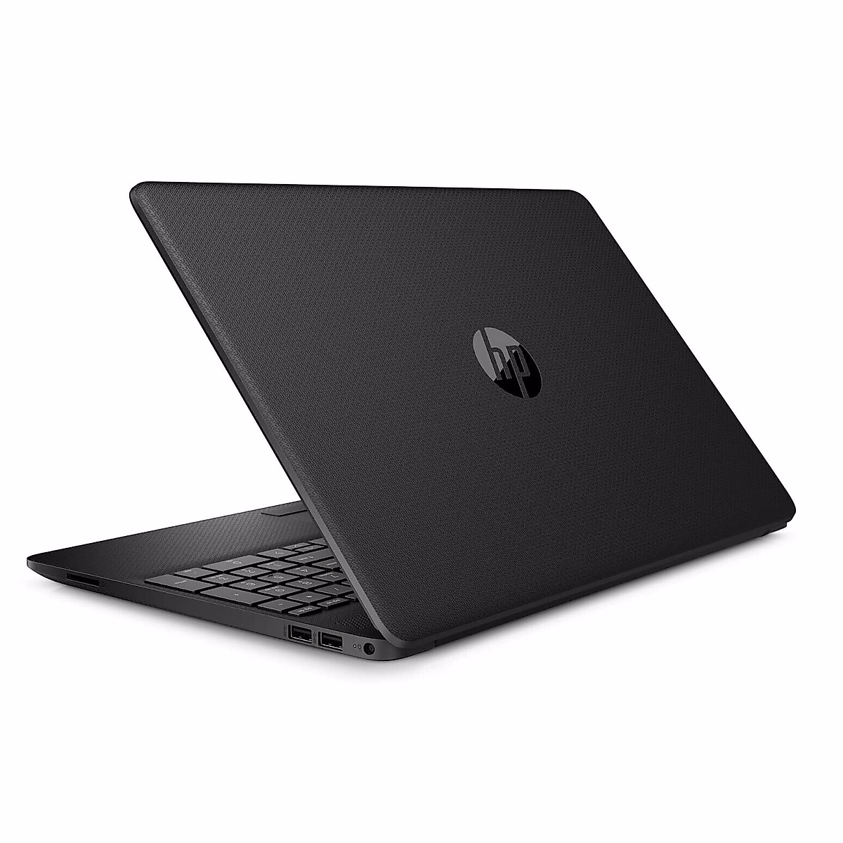 HP 15 HD Laptop, Intel Pentium N5030, 16GB RAM, 1TB SSD, Webcam, RJ-45, Bluetooth, HDMI, USB-C, Fast Charge, Lightweight, Wins 11, ROKC HDMI Cable, Black (15-dw1783wm)
