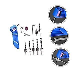 Angoily 1 Set Burr Device Set Diamond Drill Bits Electric Sharpener Wisking Tool Electric Drill Wheel Polisher Electric Drill Grinder Set Diamond Drill Bit Set Sharpening Tool Drill Set