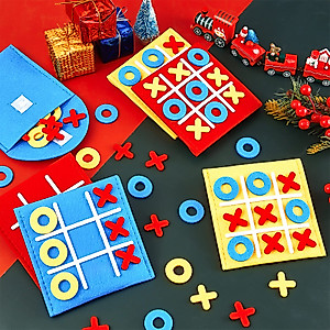 Deekin Tic Tac Toe Strategic Board Game Birthday Party Favors with Envelope Student Gifts Mini Board Games Birthday Board Game Tic Tac Toe Decor for Goody Bag Fillers Educational Toy (50 Pcs)