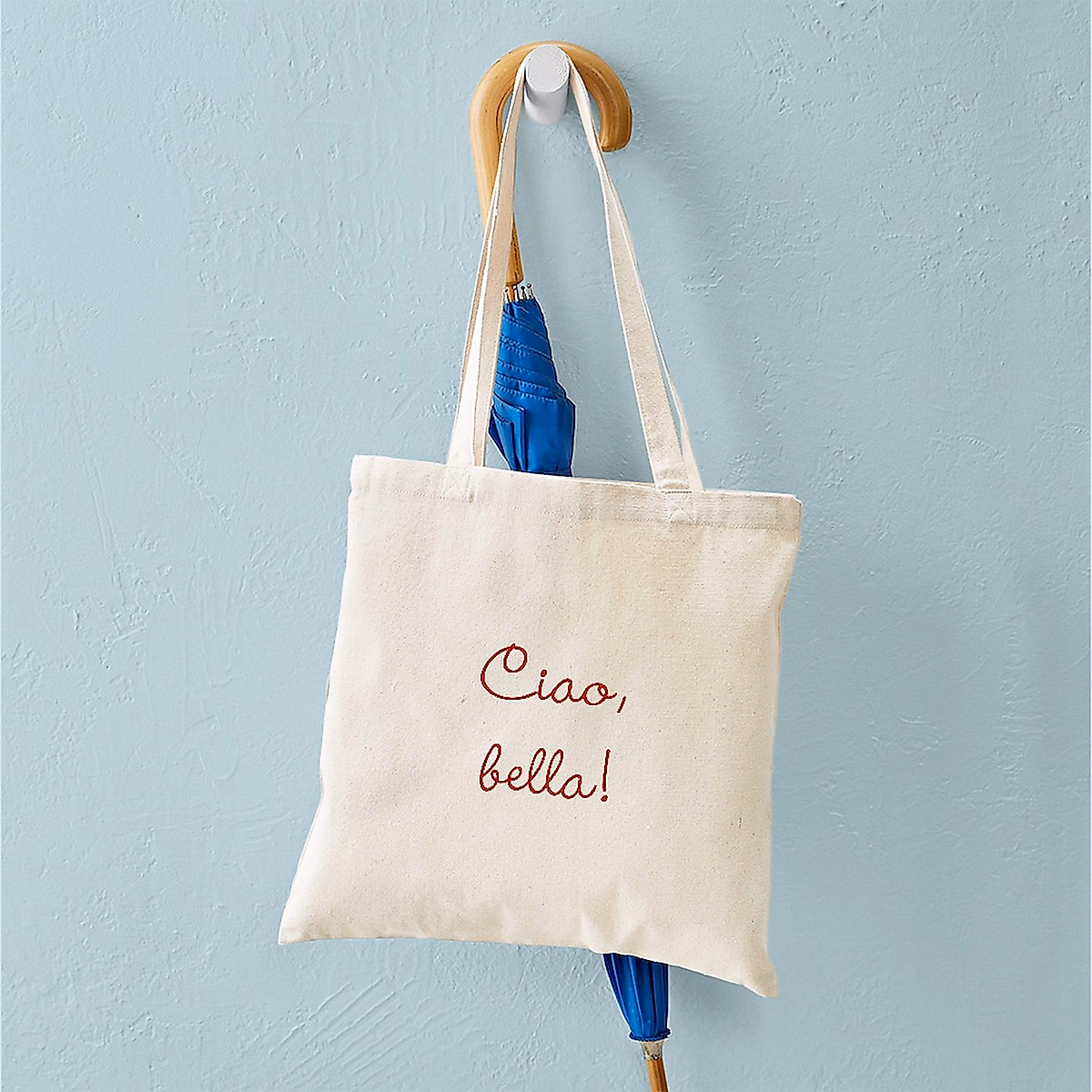 CafePress Umanita Ciao, Bella! Tote Bag Canvas Tote Shopping Bag