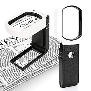 Magnifying Glass with Light and Stand, welltop 25X 10X Handheld Lighted Magnifying Glass Hands Free 9 LED Illuminated Magnifier for Reading, Inspection, Exploring, Jewellery, Hobbies & Crafts