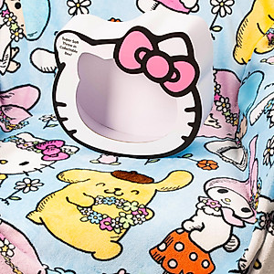 Hello Kitty Throw Blanket with Gift Box - Throw Measures 46 x 60 Inches – Super Soft Special Edition Fleece Bedding