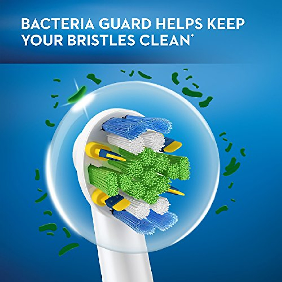 Oral-B FlossAction Electric Toothbrush Replacement Brush Heads Refill, 2 Count