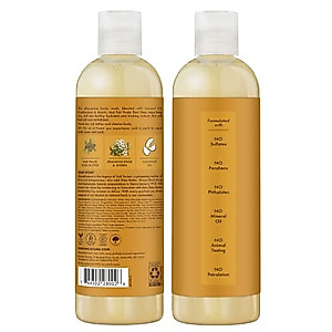 Shea Moisture Body Wash, Raw Shea Butter Hydrating Body Wash, Body Skin Care with Coconut Oil and Vitamin E, Pack of 2 -13 Fl Oz Ea