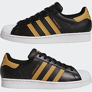 adidas Superstar Shoes Men's, Black, Size 9.5