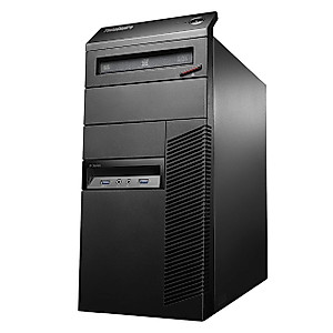 Lenovo ThinkCentre M83 Tower Desktop PC, Intel Core i3-4130 3.4GHz, 8G DDR3, 1T SSD, WiFi, BT 4.0, DVD, Windows 10 64-Multi-Language Support English/Spanish/French (Renewed)