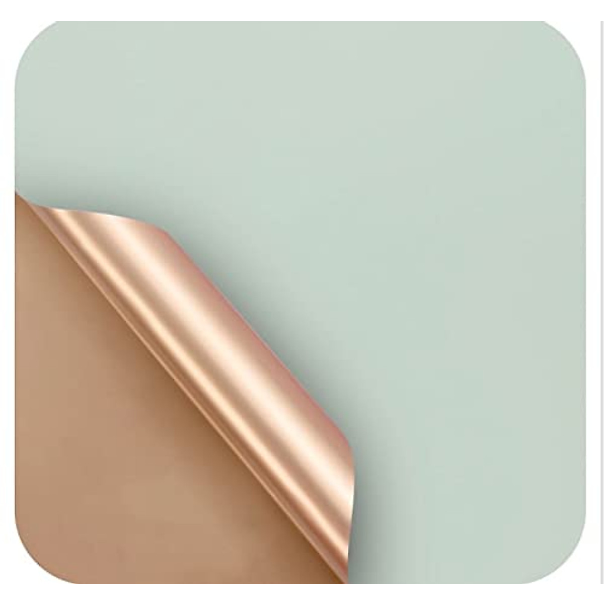 Thrive Stylish - Korean Gold Double Sided Golden Flower Wrapping Paper Flower Bouquet Wrapping Paper Matte Waterproof Florist Bouquet Paper Golden Floral Bouquet Wraps Multi Colors DIY Flowers Wrap Roll Gift Packaging Supplies 23.6 X 23.6 Inch 20 Sheets (