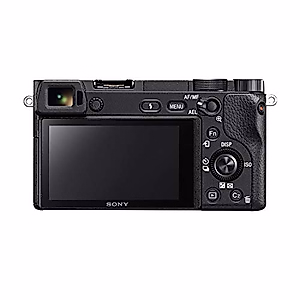 Sony Alpha a6300 Mirrorless Camera Interchangeable Lens Digital Camera with 18-135mm Zoom Lens - E Mount Compatible - Black (Renewed)