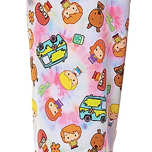 Scooby-Doo Womens' Chibi Characters The Gang Scooby Shaggy Velma Daphne Fred Sleep Pajama Pants (XXX-Large)