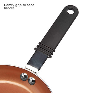 Ecolution Kitchen Extras Mini Fry Pan Set Copper Includes: 5.5in Mini Fry Pan w Spatula