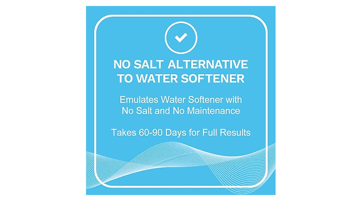 EDDY Inductive Water Descaler - No Salt, No Softener, Whole House Treatment