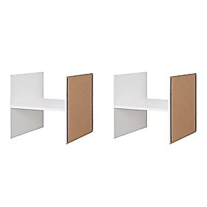 KALLAX Insert with 1 Shelf (2 Pack) White 13x13 204.237.20