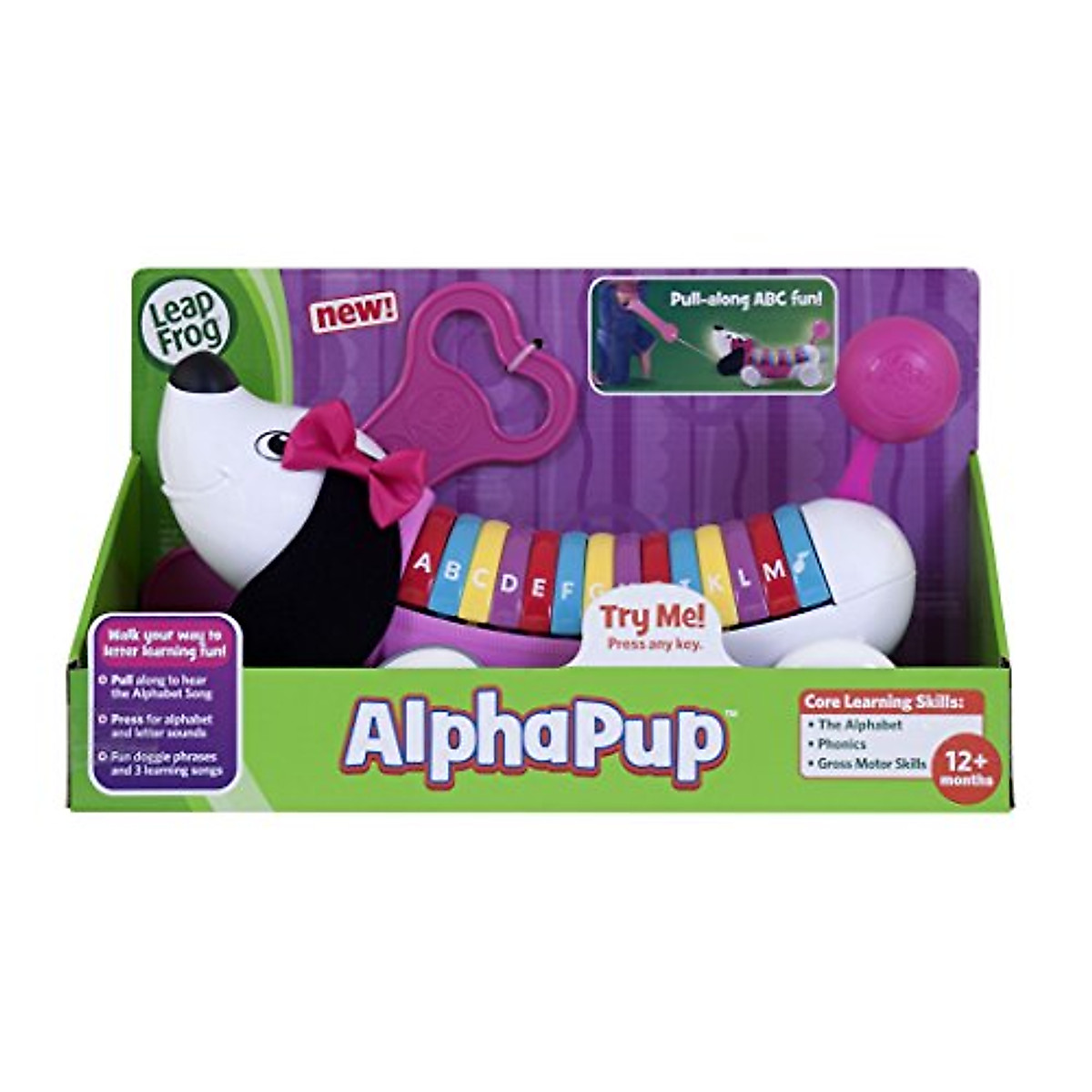 LeapFrog Alphapup, Purple/Pink