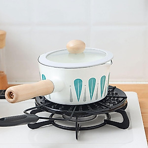 Hemoton 7.4In Heat Conduction Plate Electric Stove Heat Diffuser hob Simmer Ring Plate Milk Heat Diffuser Heat Diffuser for Gas Stove Glass Saucepan Thermal Guide Plate