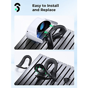 Face Pad Compatible with Oculus Quest 2,SOOMFON Face Interface Compatible with Oculus/Meta Quest 2,Face Cushion with 2 Replacement Pads Soft Face Pads Anti-light Nose Pads (L/S) Nose Guard Accessories