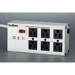 Tripp Lite Isobar 8 Ultra Three-Stage Surge and Noise Suppressors, 8 outlets