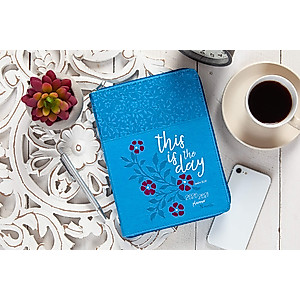 This Is the Day 2021 Leather Ziparound Planner: 18 Month Ziparound Planner