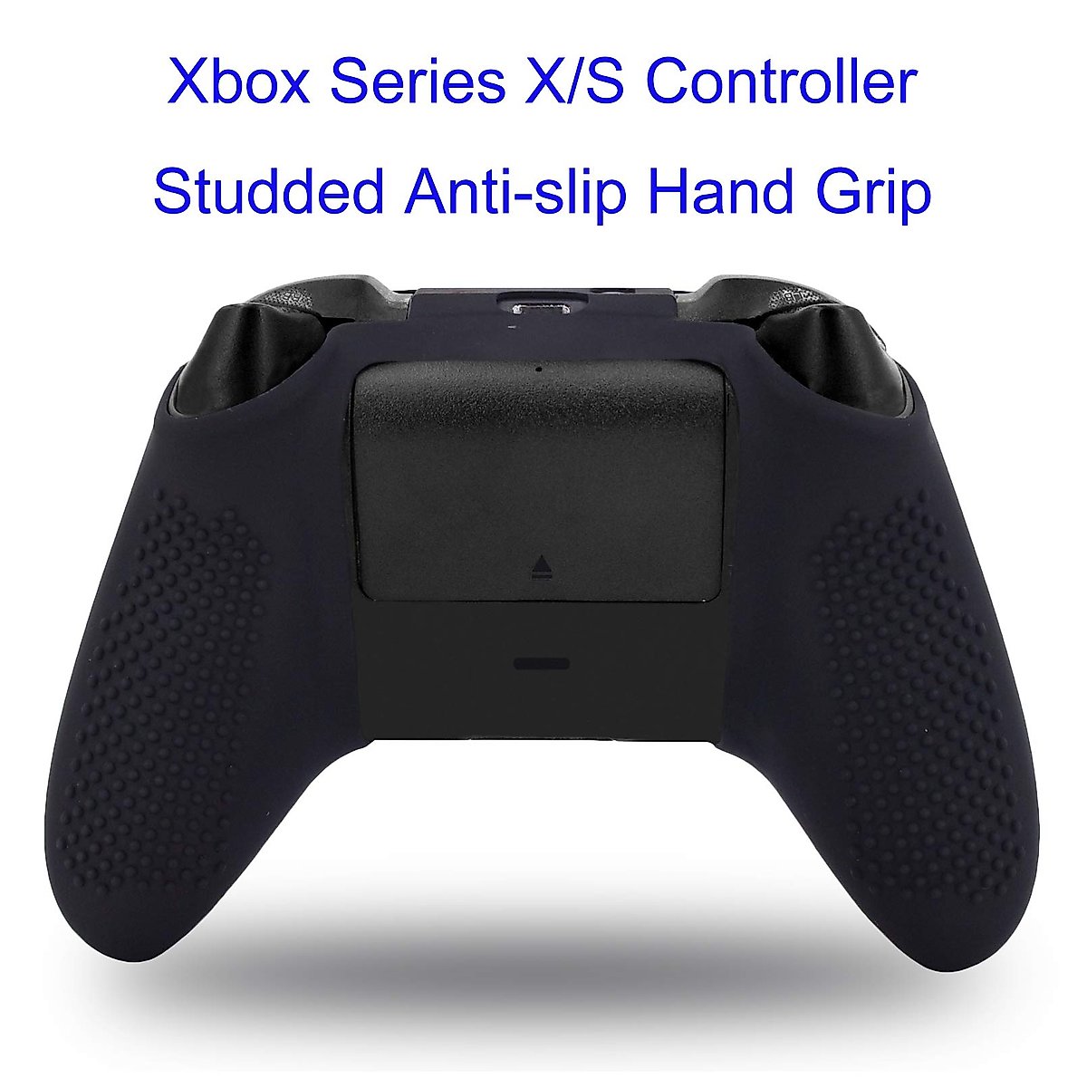 X Series X Controller Skin,Hikfly Controller Cover Compatible with Xbox Series X/S Controller Grips Case Non-Slip Studded Silicone Controller Cover with 4pcs Thumb Grips Caps(Red)