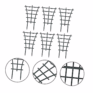 FUNOMOCYA 12pcs Garden Climbing Frame Plant Pots Outdoor Plastic Display Stands Plastic Flower Pots Green Plants Greenery Stems Rose Trellis Plant Climbing Rack Plant Stake Support Indoor